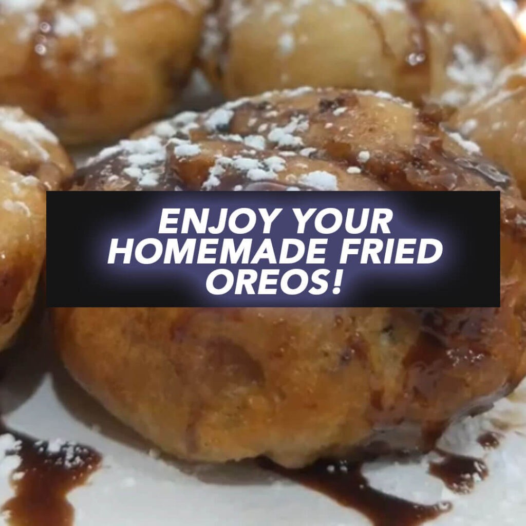Homemade Fried Oreos | Arizona State Fair