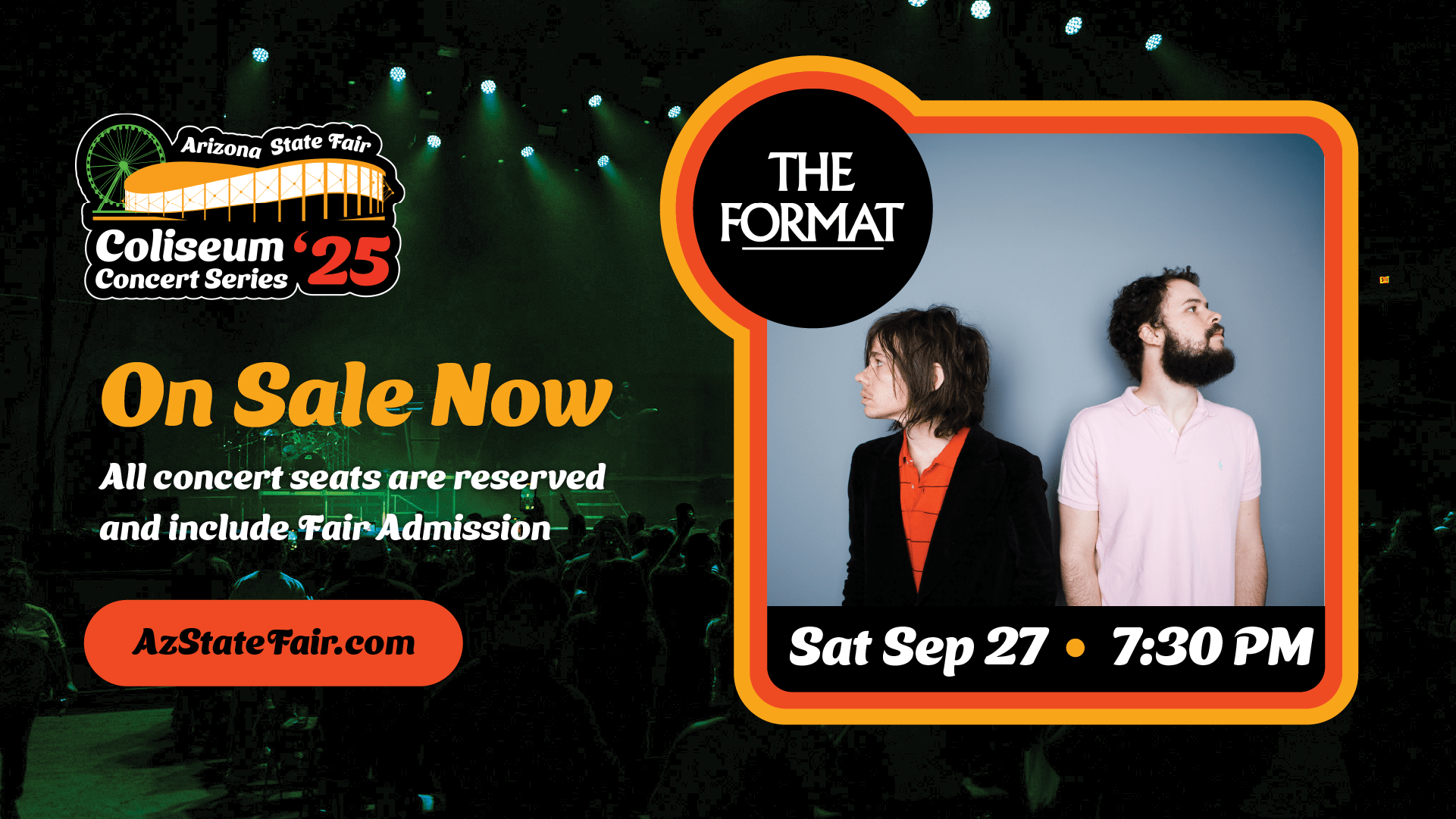 The Format is Joining the Coliseum Concert Series! | Arizona State Fair