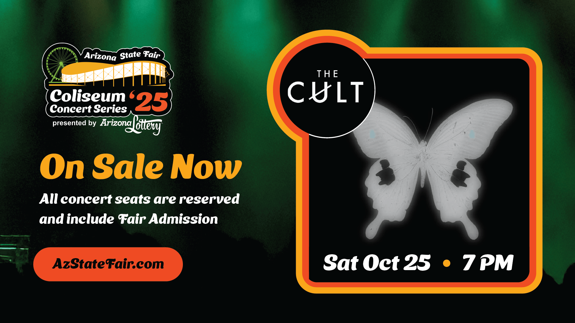 New Artist Alert: The Cult Joins the Coliseum Concert Series! | Arizona ...